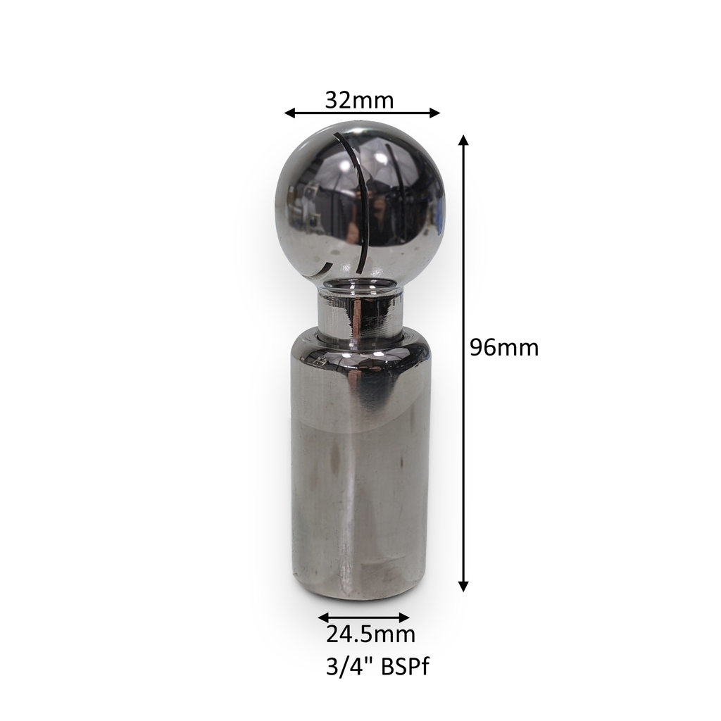 SPRAY BALL: Rotating CIP device – Liquid Solutions
