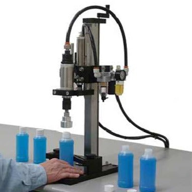 CA06 Cap tightener - Pneumatic Bench-top – Liquid Solutions